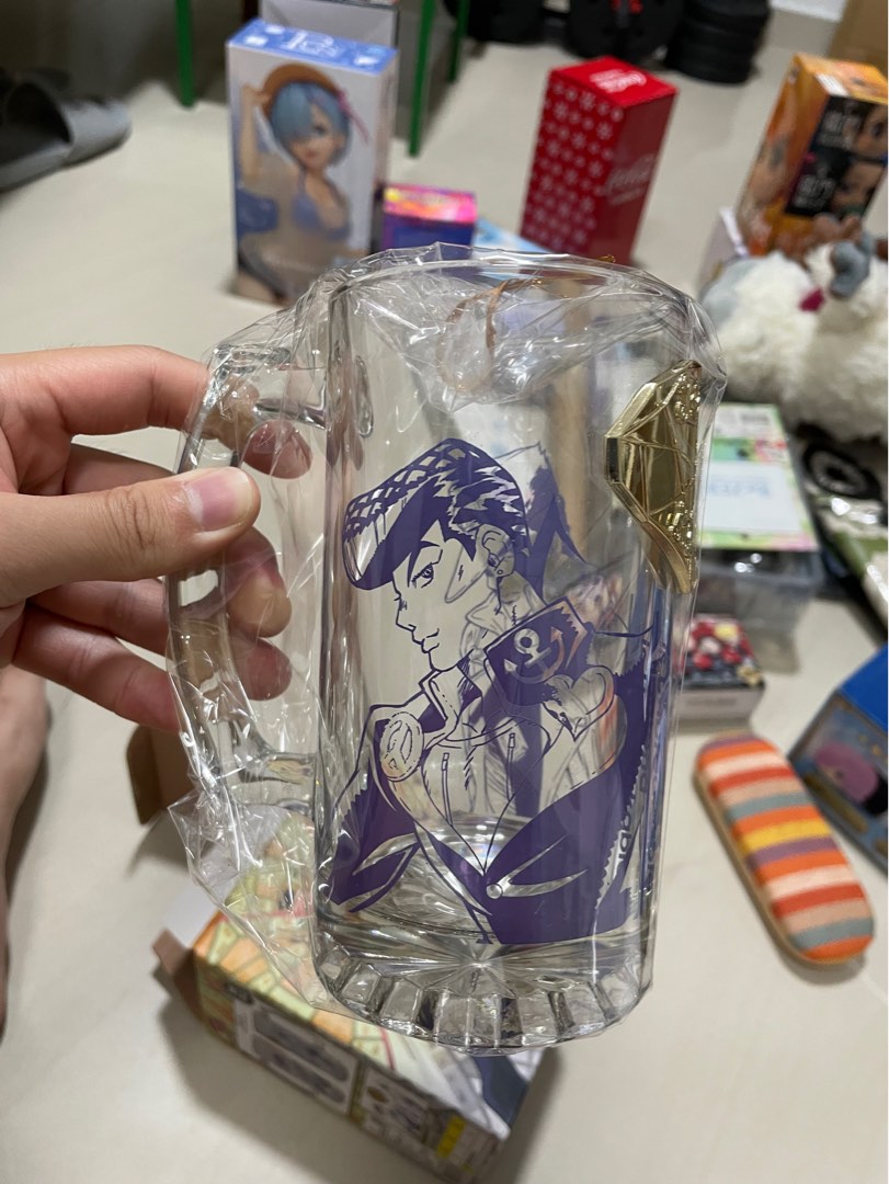 Jojo’s Bizarre Adventure Glass Mug, Hobbies & Toys, Toys & Games on ...