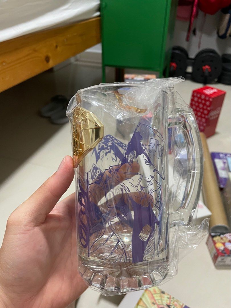 Jojo’s Bizarre Adventure Glass Mug, Hobbies & Toys, Toys & Games on ...
