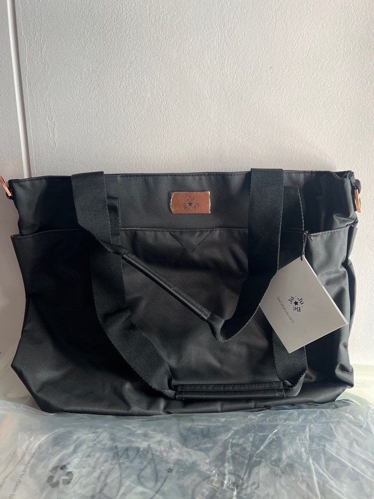 Jujube Black Encore Tote, Babies & Kids, Going Out, Diaper Bags ...