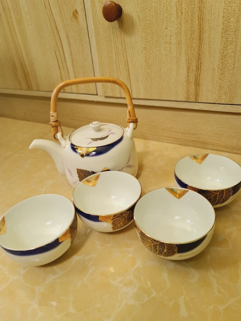 Kansai tea set Japan fine china on Carousell