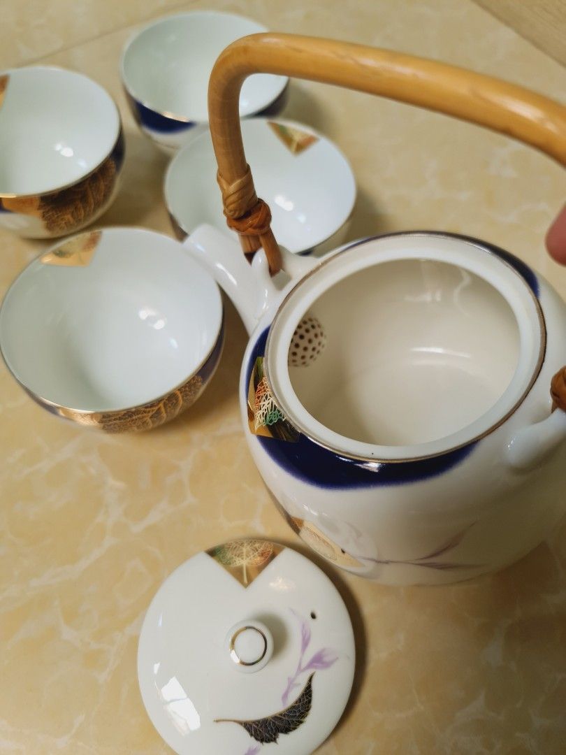 Kansai tea set Japan fine china on Carousell