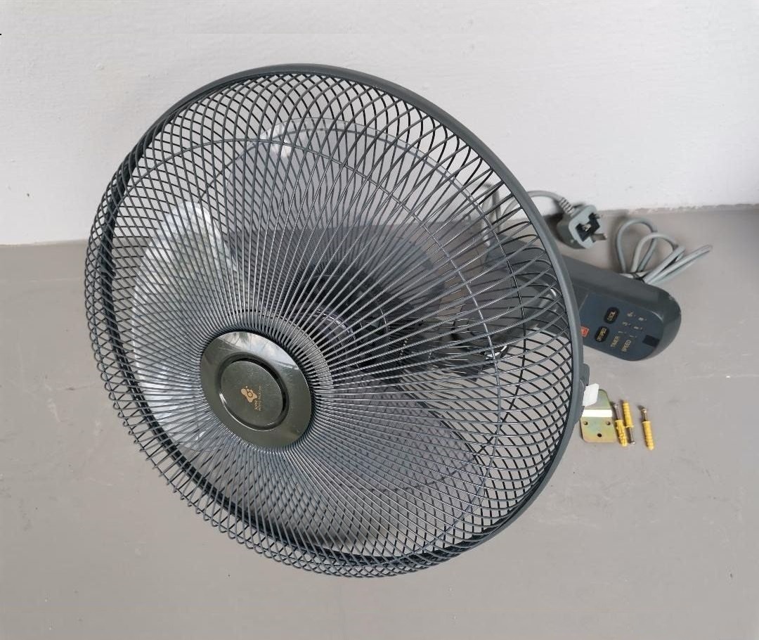 KDK 16" Wall Fan with wall bracket, Furniture & Home Living, Lighting ...
