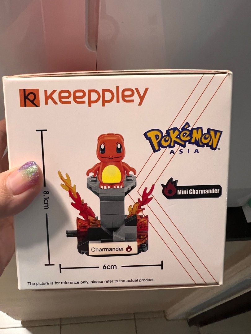 Keeppley Pokemon Mini Charmander, Hobbies & Toys, Toys & Games on Carousell
