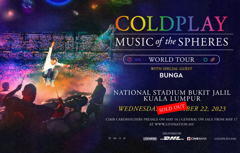 COLDPLAY x3, Tickets & Vouchers, Event Tickets on Carousell