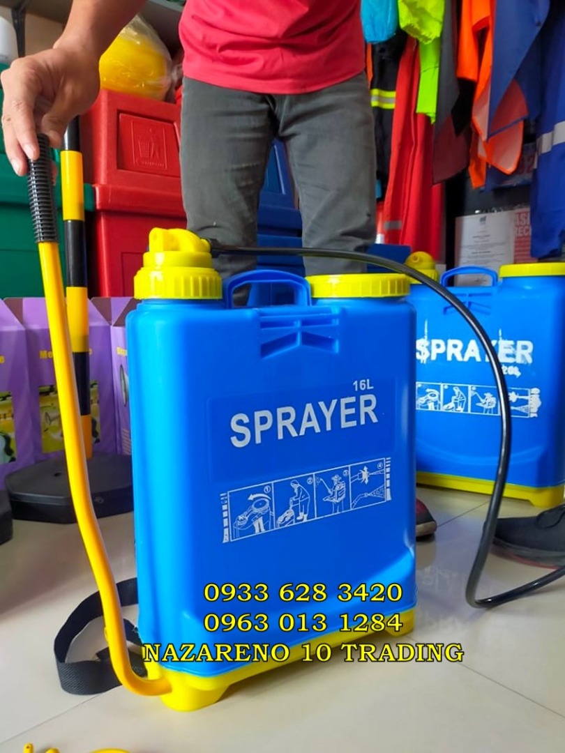 Knapsack sprayer w/ manual sprayer., Beauty & Personal Care, Sanitizers ...