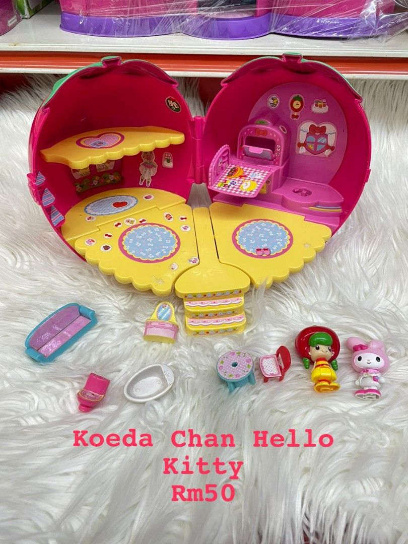 Koeda Chan Hello Kitty Playset, Hobbies & Toys, Toys & Games on Carousell