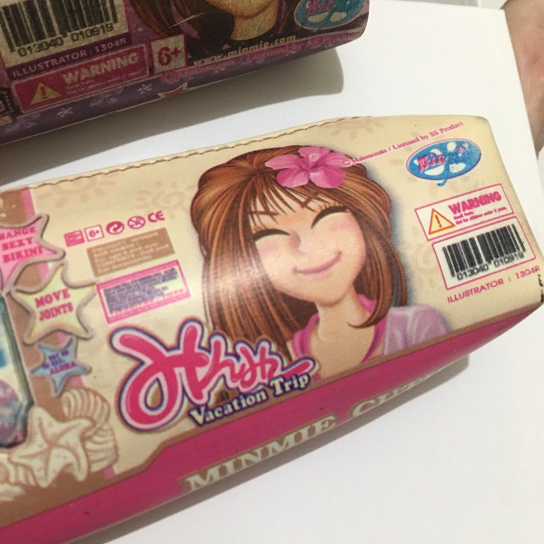 Kotak pensil Minmie sleting tempat pensil pencil case alat tulis anak ...