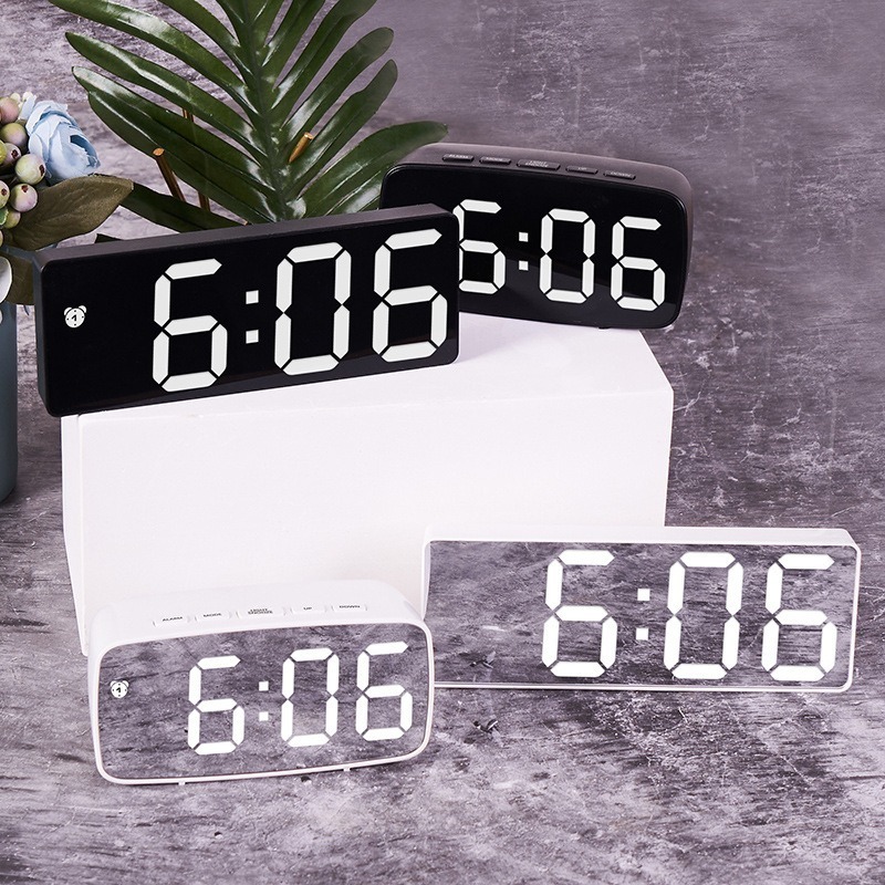 LED Electronic Alarm Clock /Simple digital Clock, Furniture & Home ...
