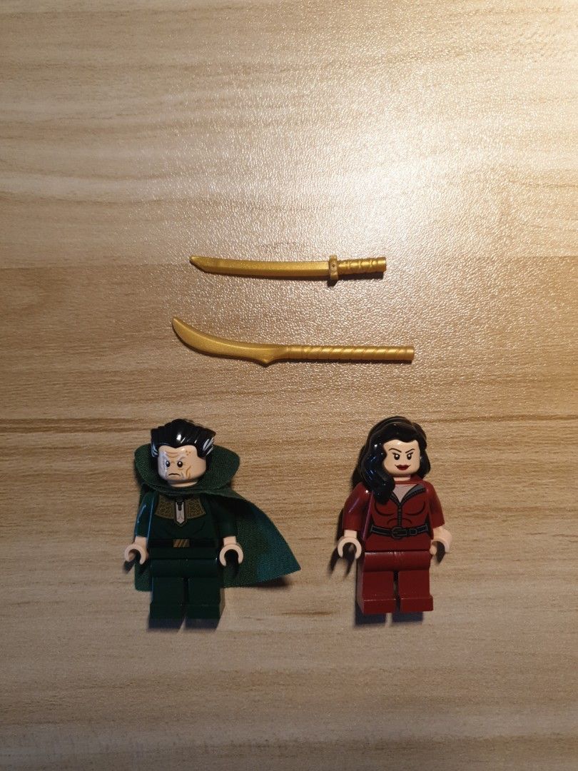 Lego Ra's AI Ghul and Talia minifigures, Hobbies & Toys, Toys & Games ...