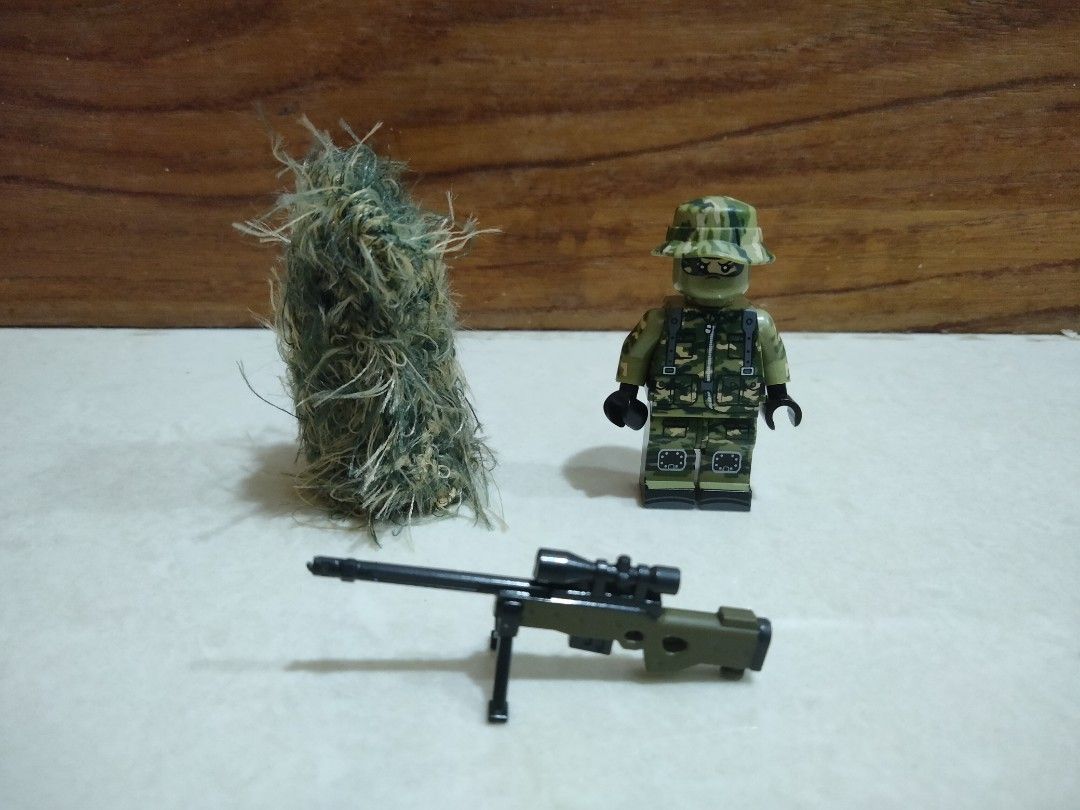 LEGO Sniper Figurine, Hobbies & Toys, Memorabilia & Collectibles, Fan ...