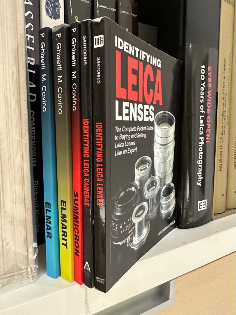 Leica lens and cameras books, 攝影器材, 攝影配件, 其他攝影配件 - Carousell