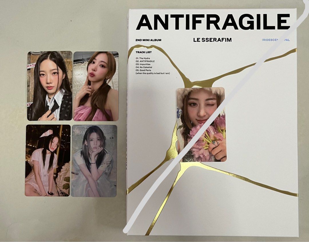 Lesserafim antifragile pc weverse wvs pob sakura yunjin kazuha album ...