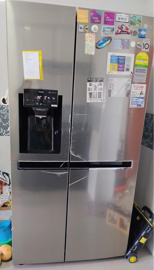 LG 2 door fridge, TV & Home Appliances, Kitchen Appliances ...