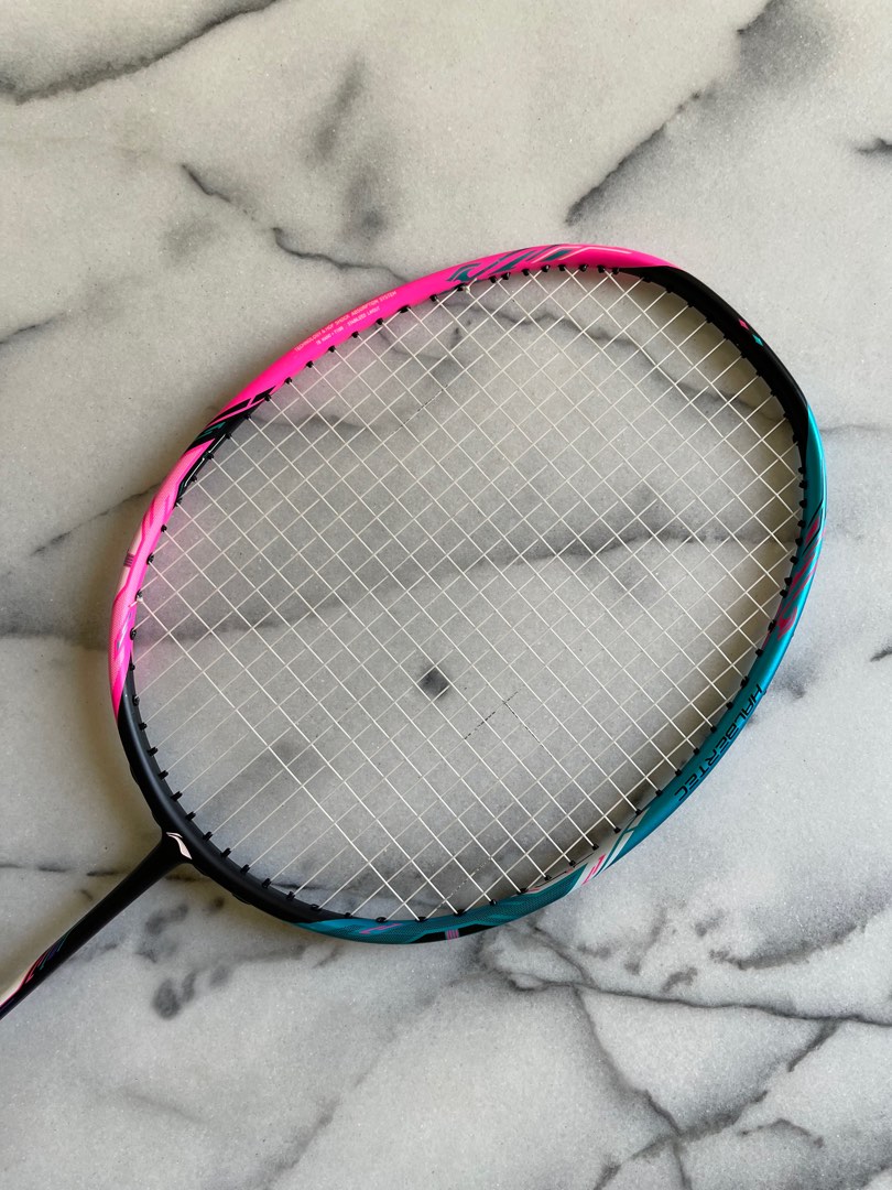 Li Ning Halbertec 8000 Badminton Racquet Victor Yonex, Sports Equipment ...