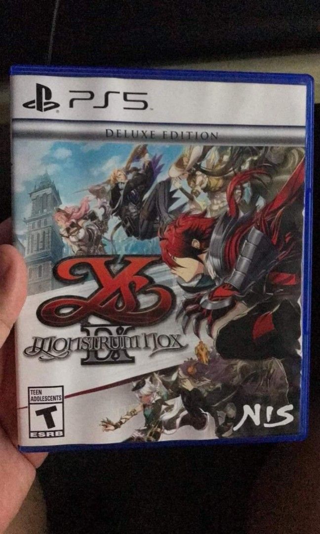 Like New Ps5 YS IX Monstrum Nox YS 9 Deluxe Edition, Video Gaming ...