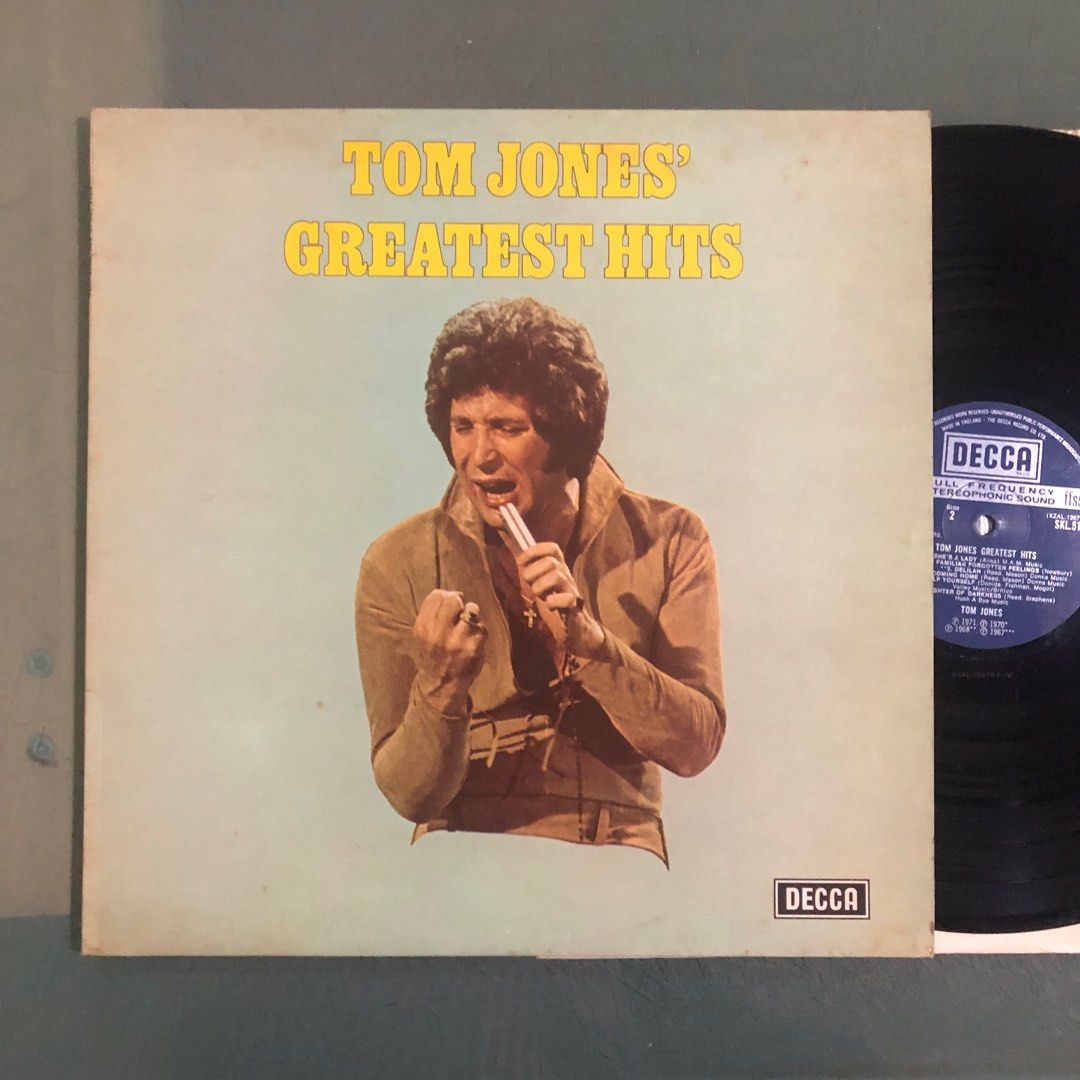Lp Tom Jones Greatest Hits Hobbies And Toys Music And Media Vinyls