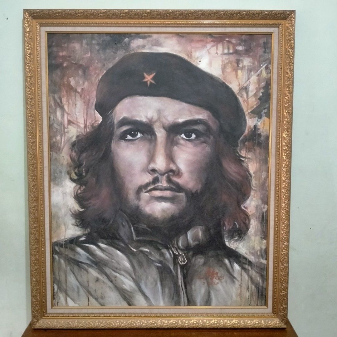 Lukisan Che Guevara, Desain & Kerajinan Tangan, Karya Seni di Carousell