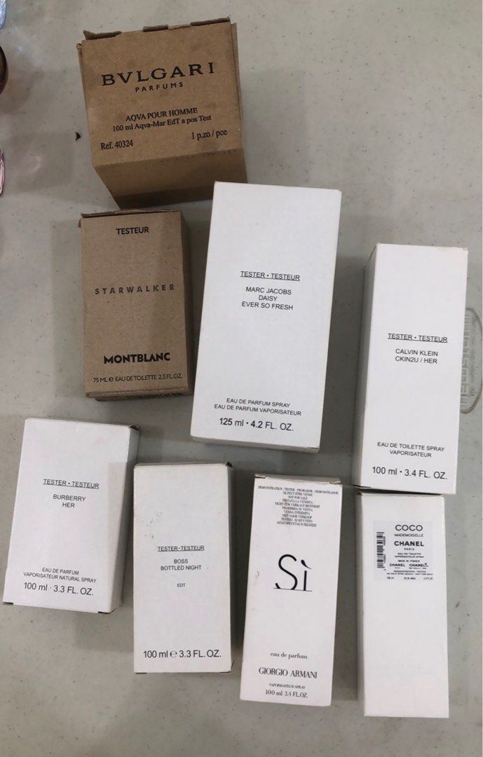 macam macam parfum tester original, Kesehatan & Kecantikan, Parfum ...