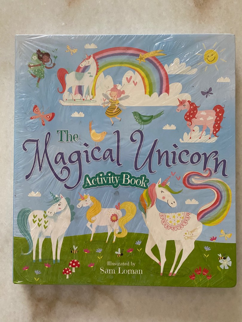 Magical Unicorn Activity Book, Buku & Alat Tulis, Buku Anak-Anak di ...