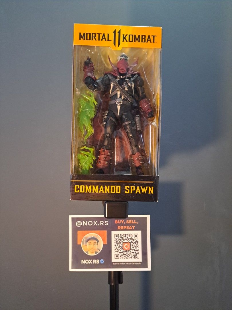 McFarlane Mortal Kombat Commando Spawn - Classic, Hobbies & Toys, Toys & Games on Carousell