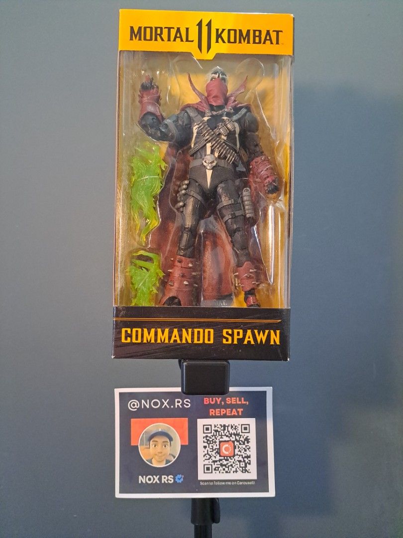McFarlane Mortal Kombat Commando Spawn - Classic, Hobbies & Toys, Toys & Games on Carousell