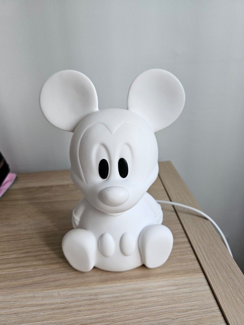Mickey mouse night lamp, Furniture & Home Living, Lighting & Fans ...