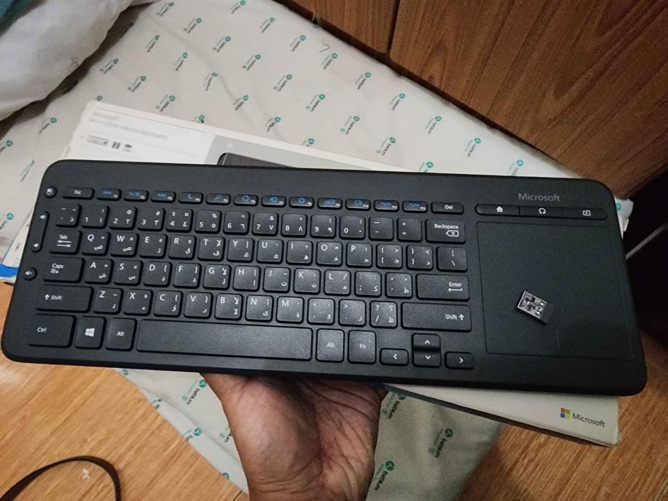 Microsoft All in One Media Keyboard / Keyboard with Trackpad, Computers ...