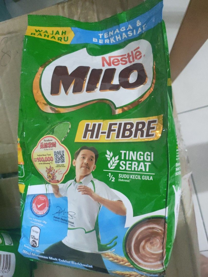 Milo Hi-Fibre, Food & Drinks, Beverages on Carousell