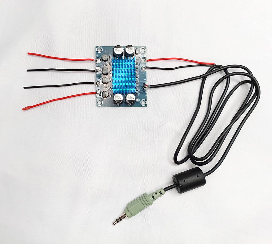 MINI AUDIO AMPLIFIER BOARD with WIRE, TPA3110 XH-A232 30W+30W 2.0 ...