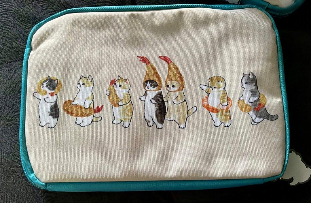 Mofusand Big Pouch Japan, Men's Fashion, Bags, Belt bags, Clutches and Pouches on Carousell