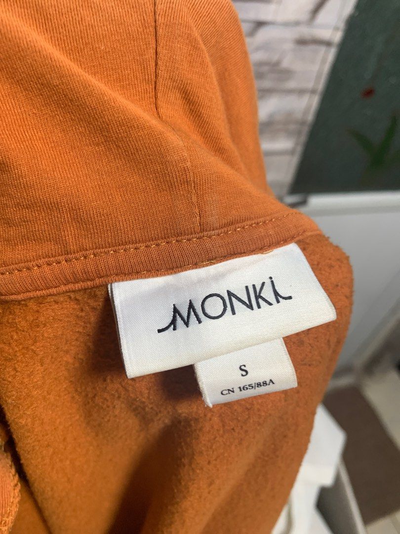 Monkl Orange Jacket on Carousell