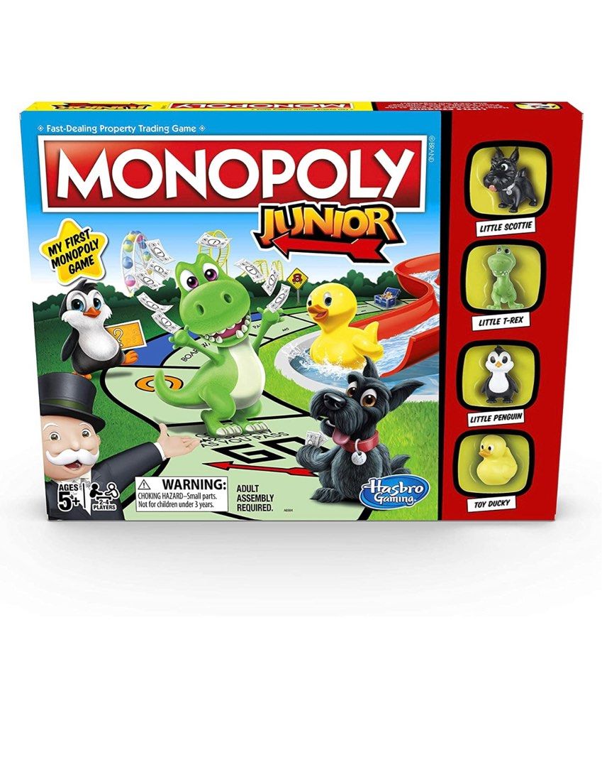 Monopoly Kids Beginner, Hobbies & Toys, Toys & Games on Carousell
