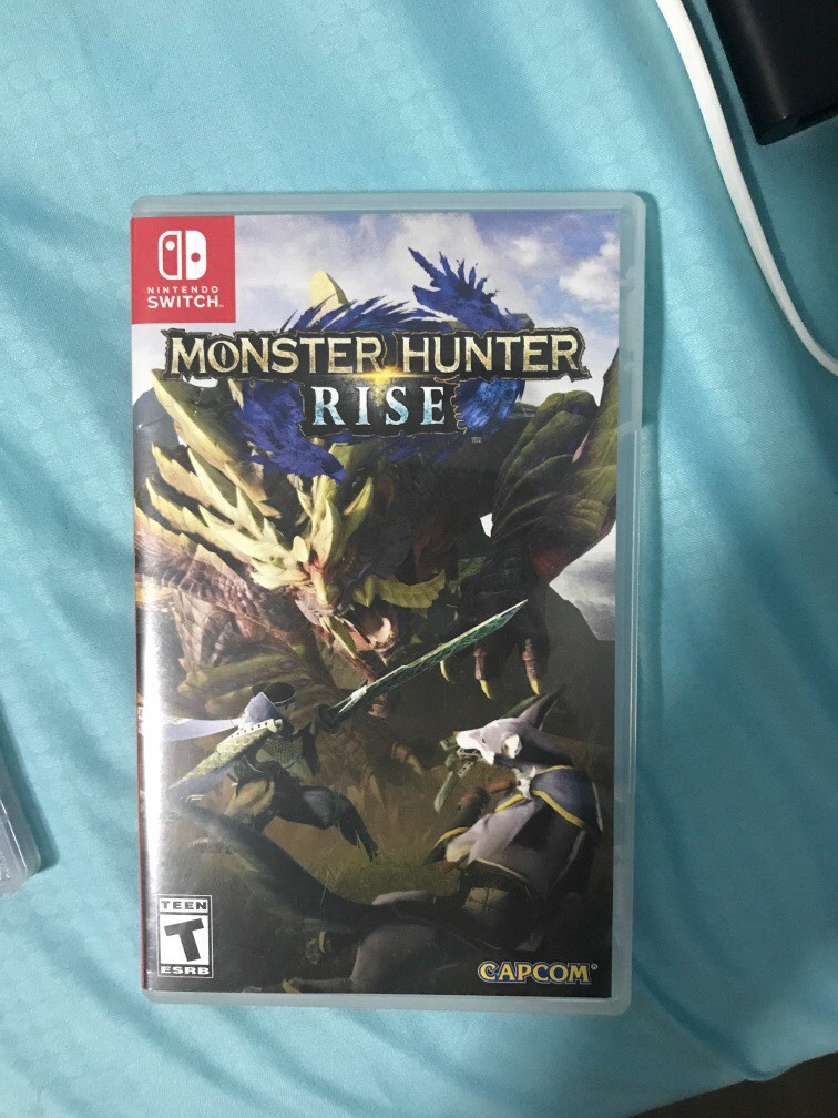 Monster Hunter Rise Nintendo Switch, Video Gaming, Video Games ...
