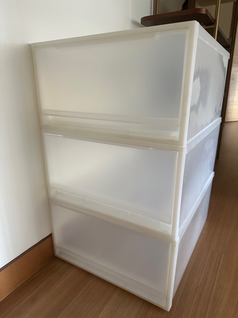 Muji Storage Drawers, Furniture & Home Living, Furniture, Shelves ...