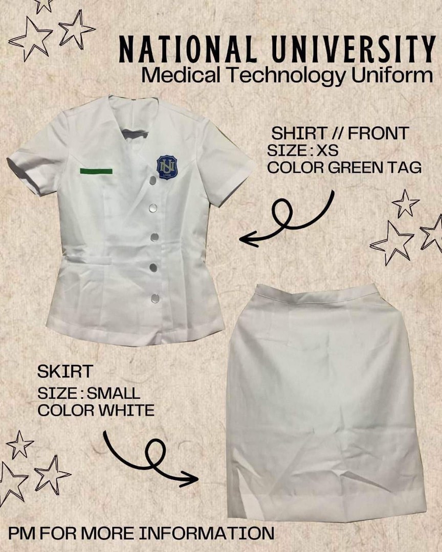 National University Uniform (NU), Women's Fashion, Tops, Blouses on ...