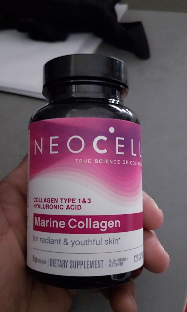 Neocell Marine collagen 120pcs, Health & Nutrition, Health Supplements ...