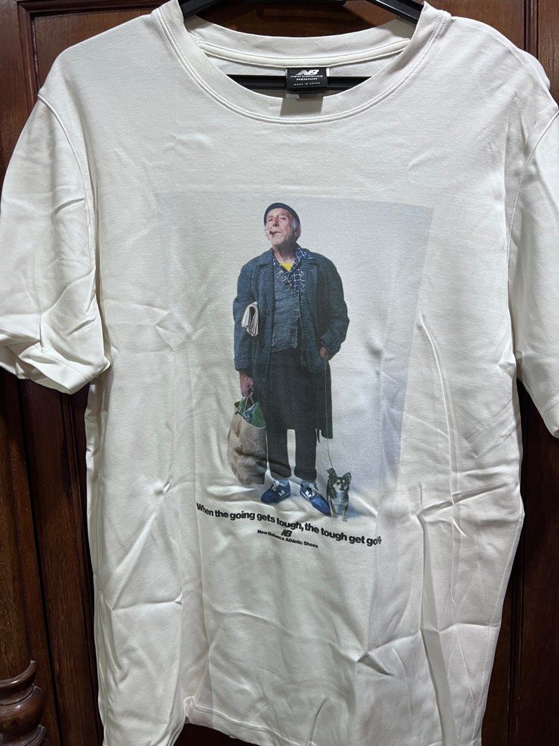New balance Old Man Tee, Men's Fashion, Tops & Sets, Tshirts & Polo ...