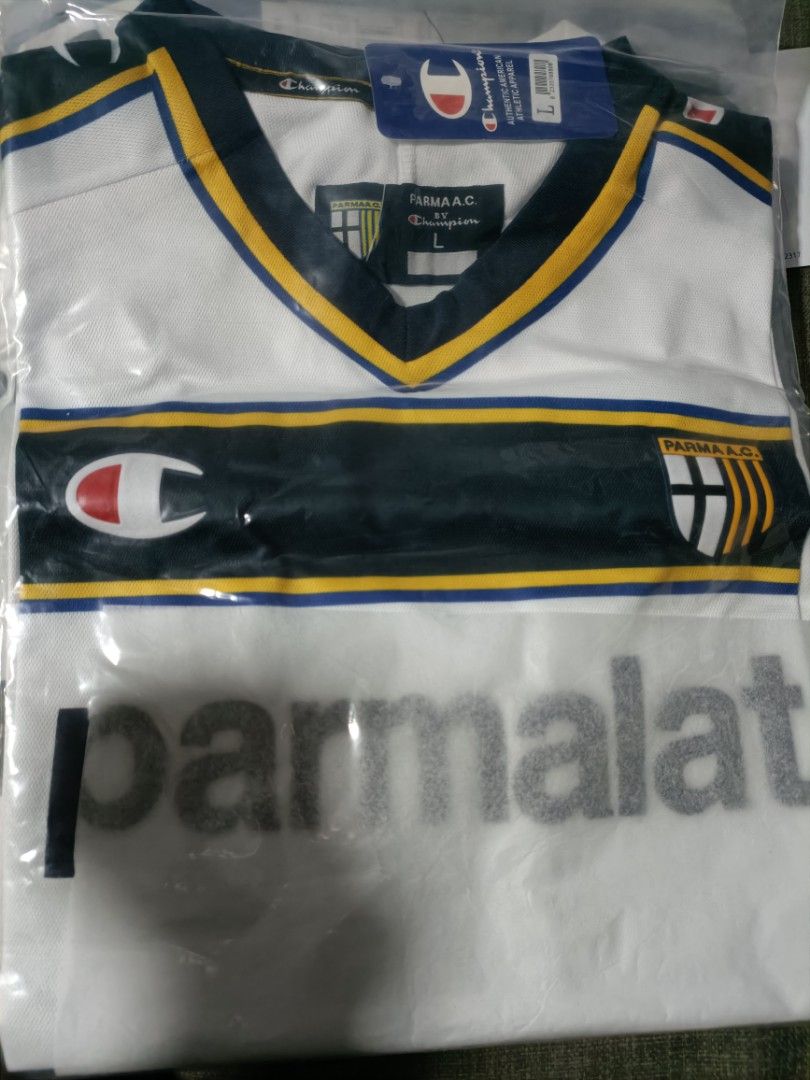 PRE ORDER Parma white home kit retro vintage football soccer jersey ...