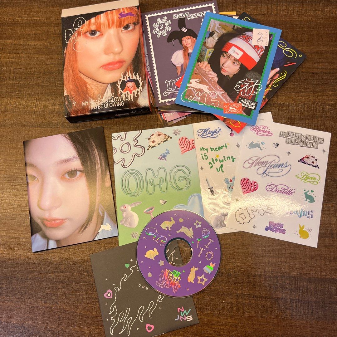 NEWJEANS HAERIN ALBUM OMG DITTON UNSEALED, Hobbies & Toys, Collectibles ...