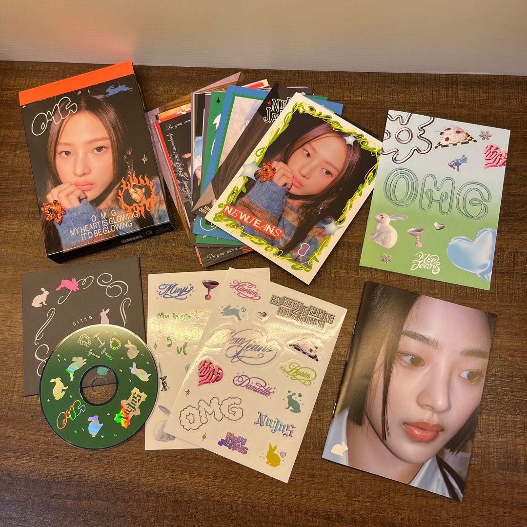 NEWJEANS MINJI OMG DITTO ALBUM UNSEALED, Hobbies & Toys, Collectibles ...