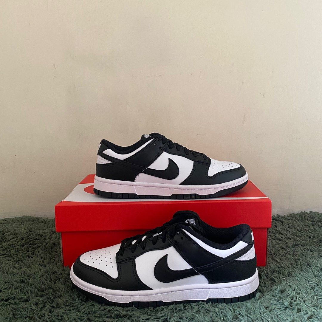 Nike Dunk Low Panda, Women's Fashion, Footwear, Sneakers on Carousell