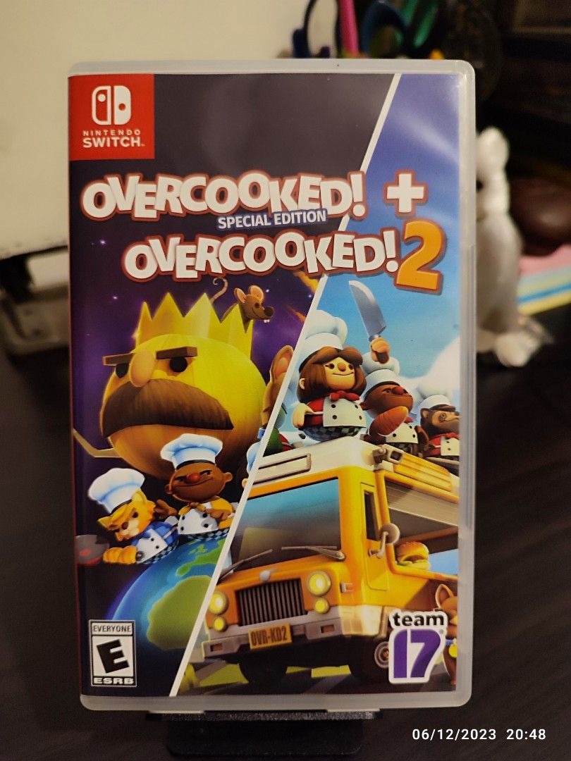 Nintendo Switch Overcooked! + Overcooked! 2 on Carousell