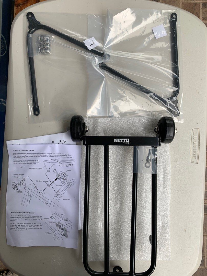 Nitto BM-R5 Rear Rack for Brompton on Carousell