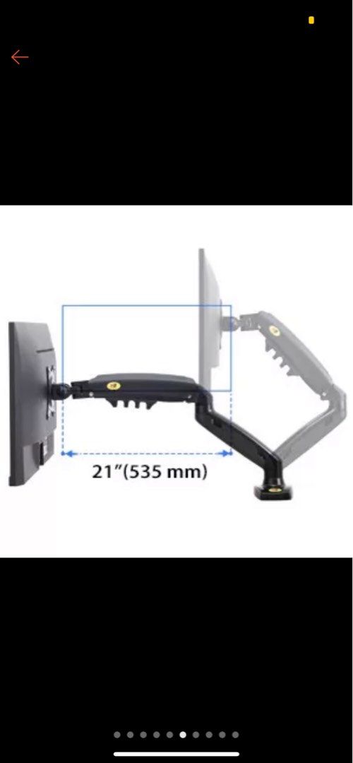 North Bayou F80 Monitor Arm, Computers & Tech, Parts & Accessories ...
