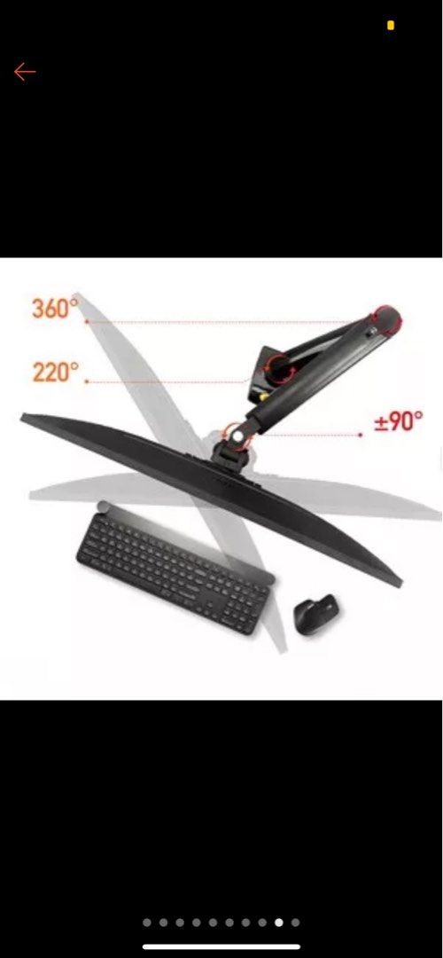 North Bayou F80 Monitor Arm, Computers & Tech, Parts & Accessories ...