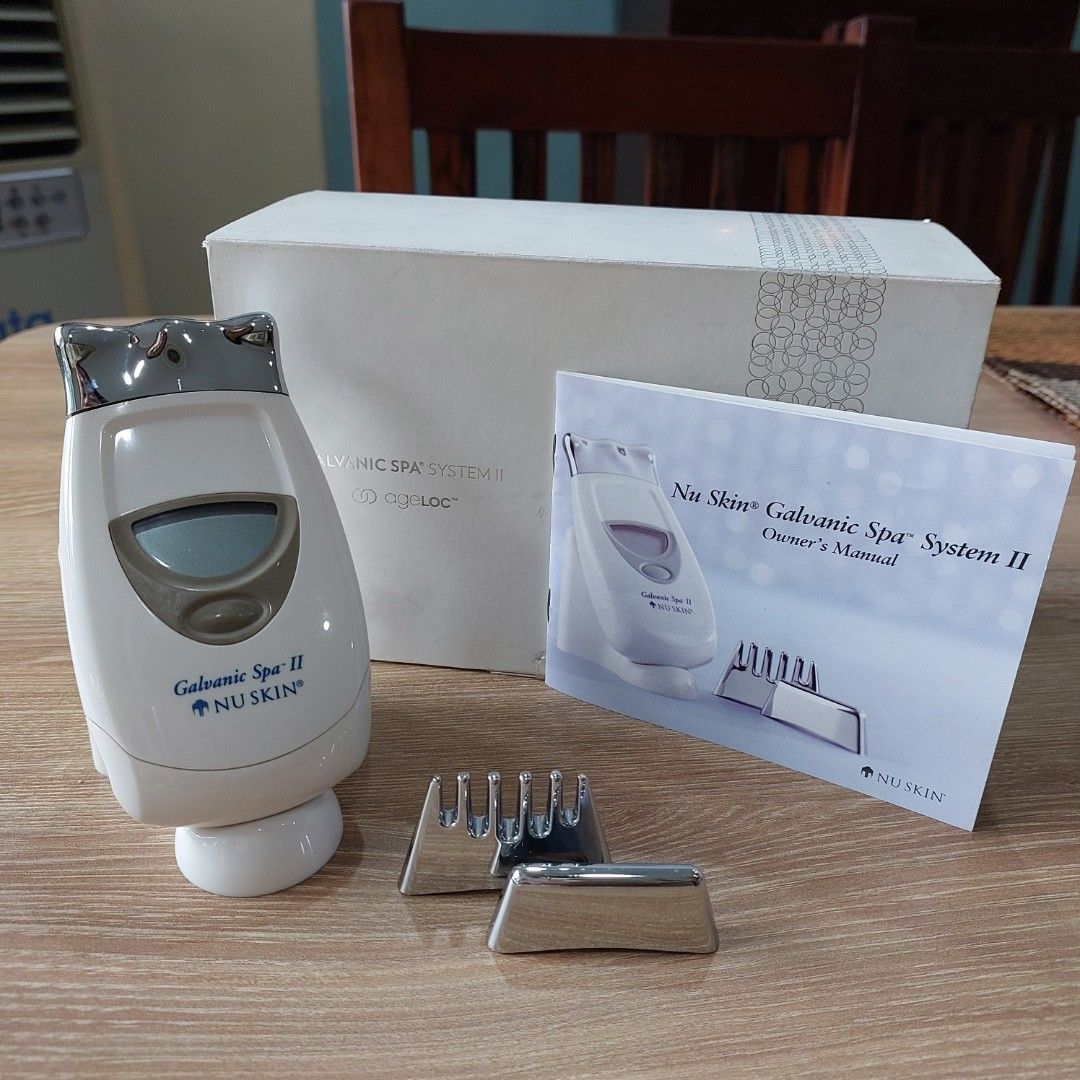 Nuskin Galvanic Spa System Ageloc II, Beauty & Personal Care, Face ...