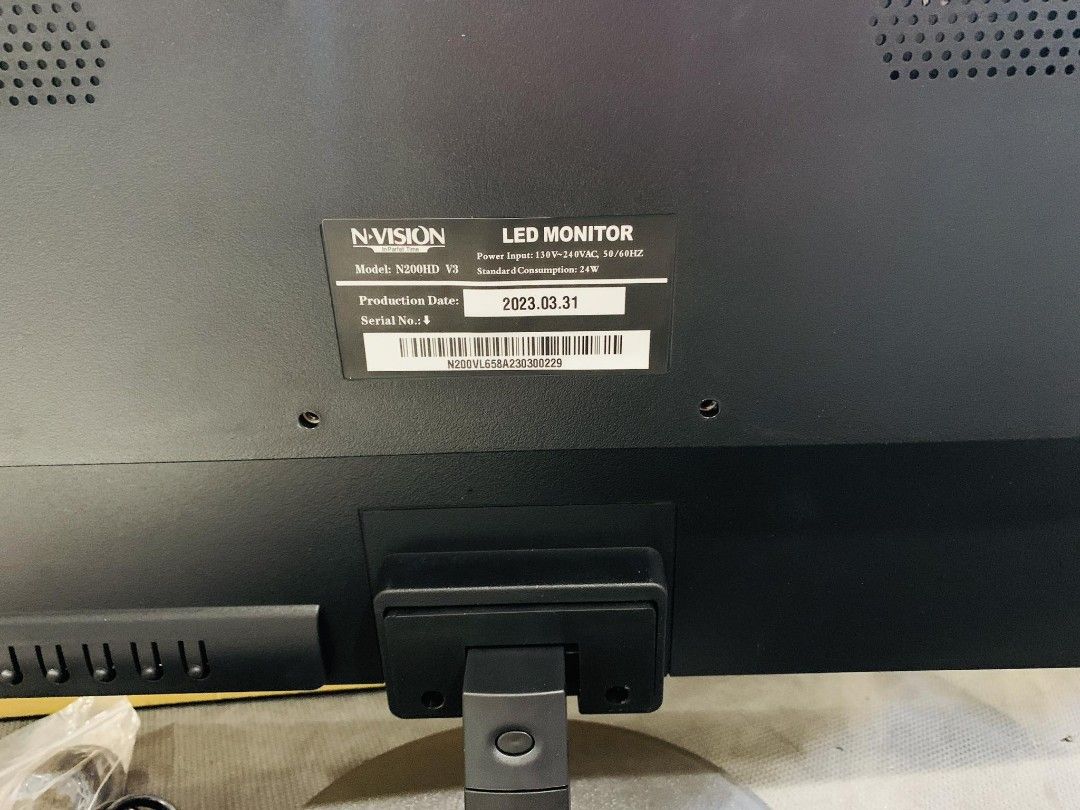 💯Nvision 20" LED Monitor 60Hz HDMI VGA PC Desktop N200HD V3, Computers & Tech, Parts ...