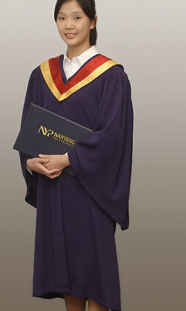 NYP Graduation Gown, Women's Fashion, Tops, Other Tops on Carousell