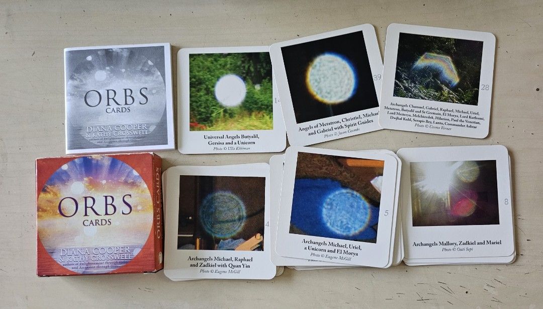 Oracle Cards,Deck Cards,Diana Cooper,ORBS,Daniel Levin,ZEN Cards,May ...