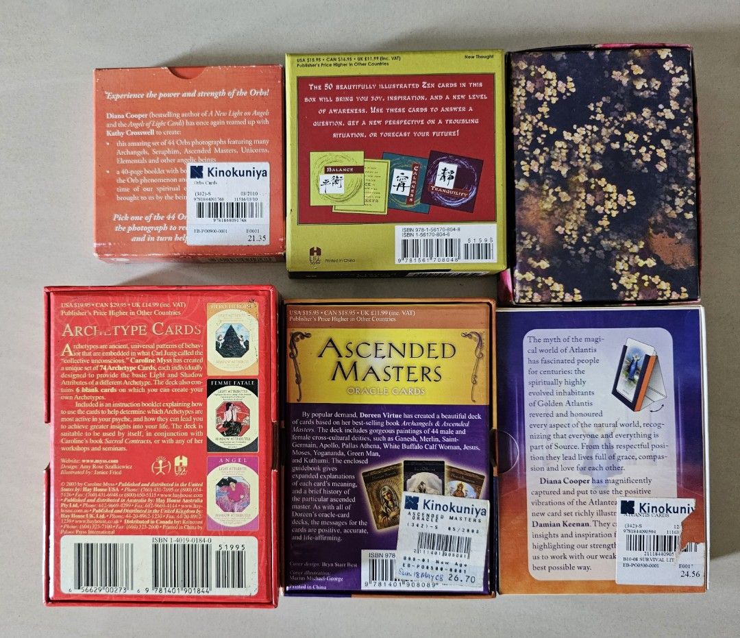 Oracle Cards,Deck Cards,Diana Cooper,ORBS,Daniel Levin,ZEN Cards,May ...